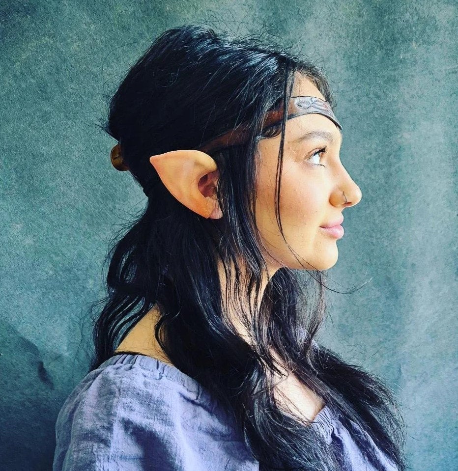 Halfling Hobbit Elf Ears Prosthetic | Feli-Fae